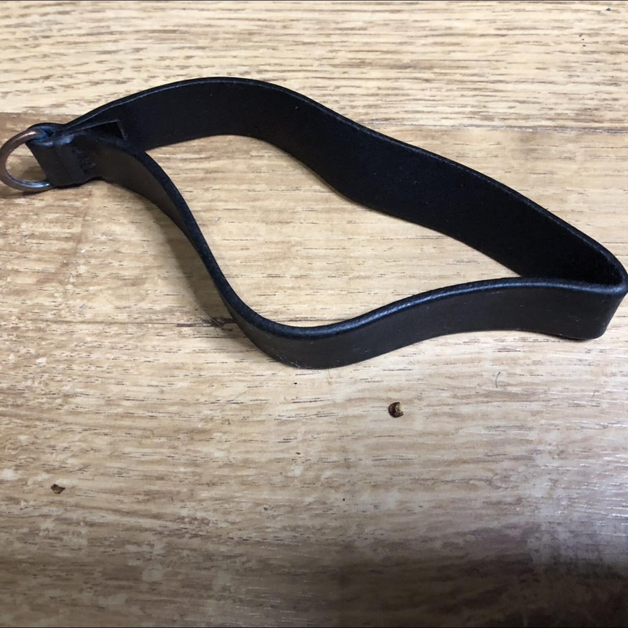 Maison Margiela leather strap key ring holder | Depop