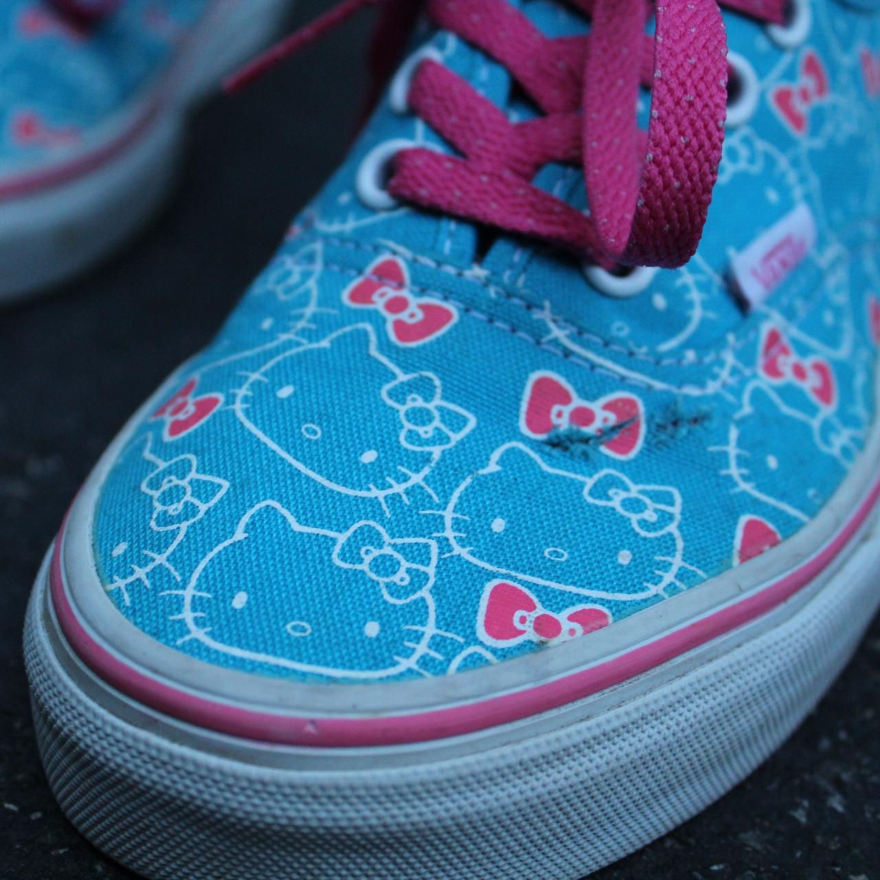 Hello Kitty Vans! Really cute and fun Vans. Slight... - Depop