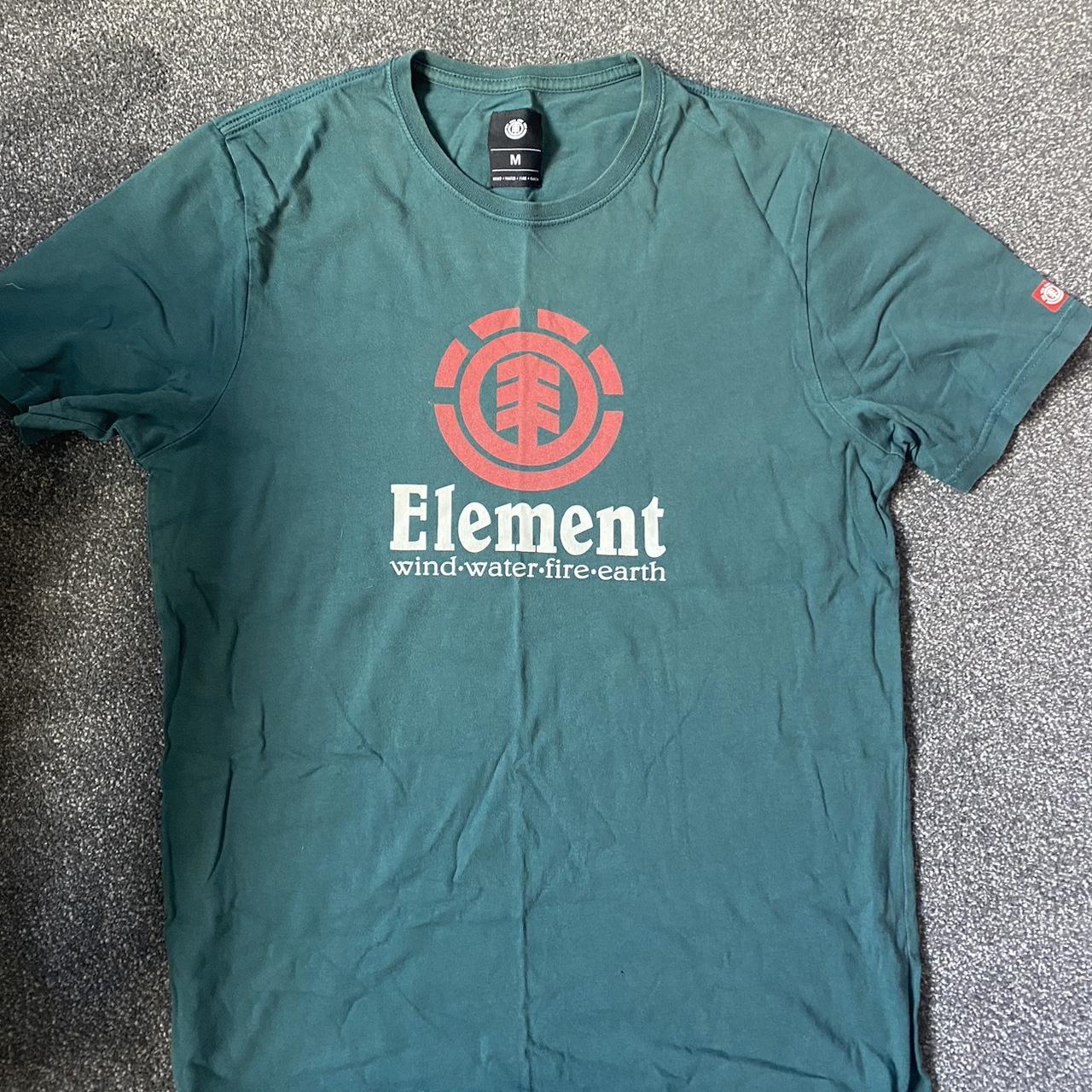 Vintage green element shirt size medium good... - Depop