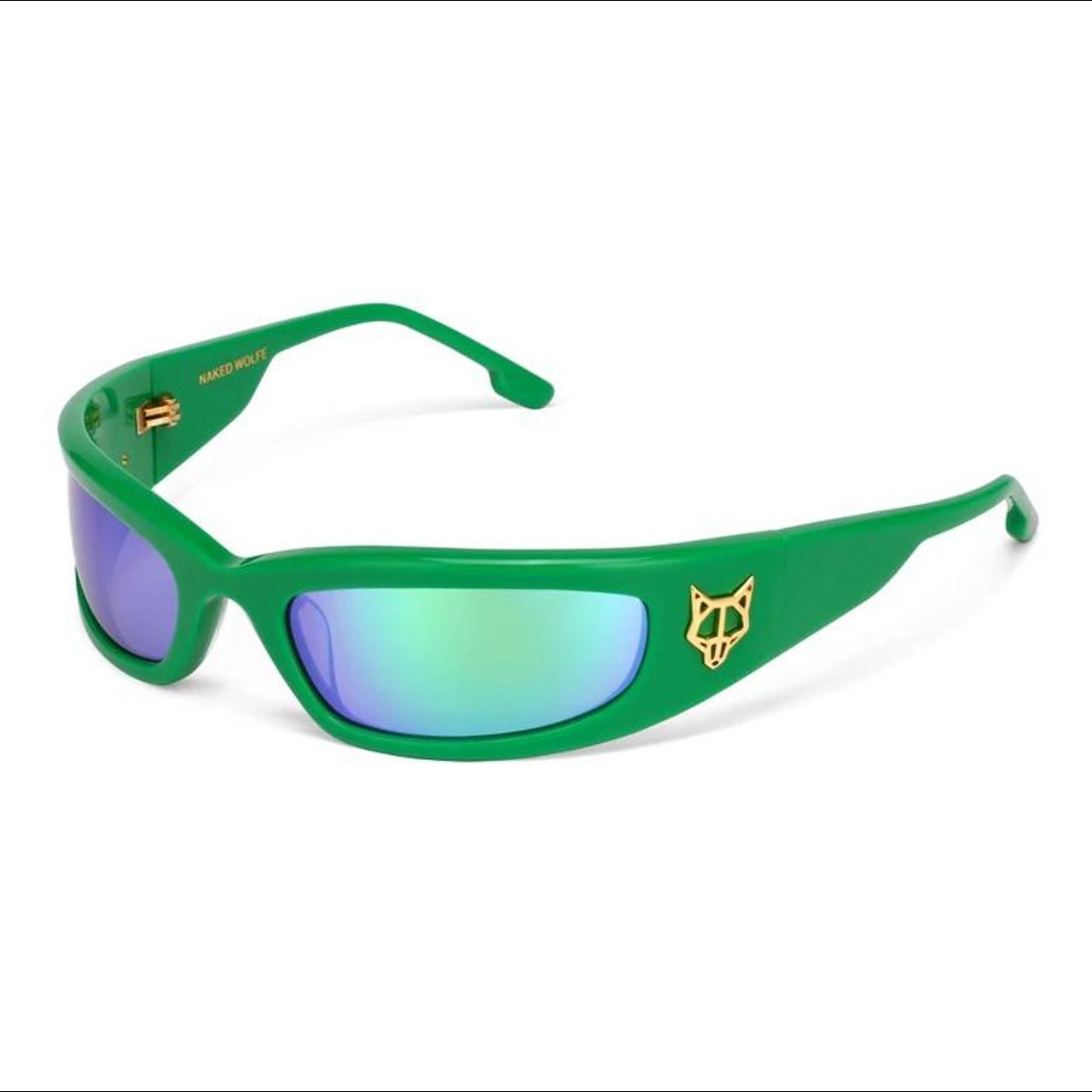 Need the speed green naked wolfe sunglasses. ISO (In... - Depop