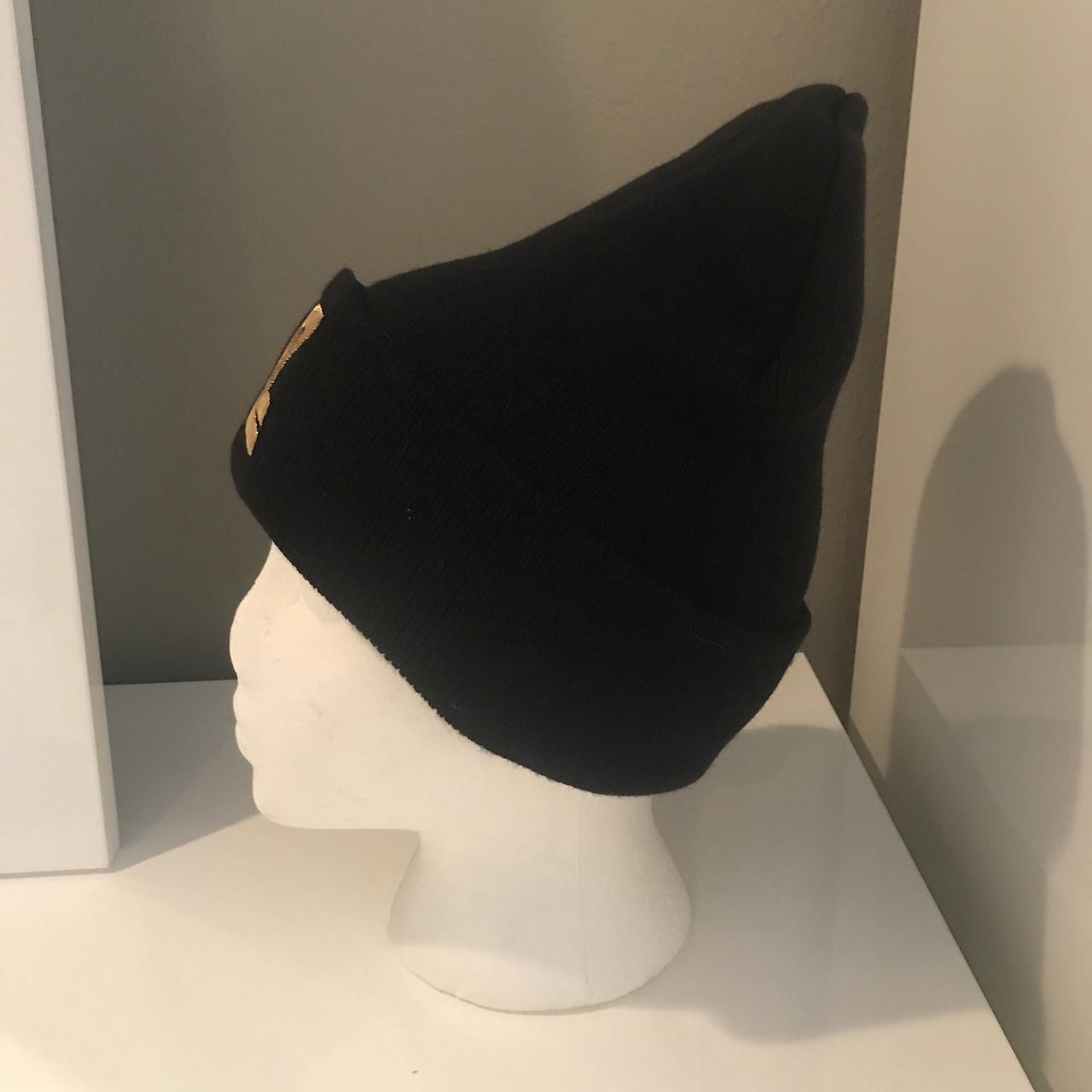 Official LIZ merch! Black and Gold Beanie 🏼 Unisex - Depop