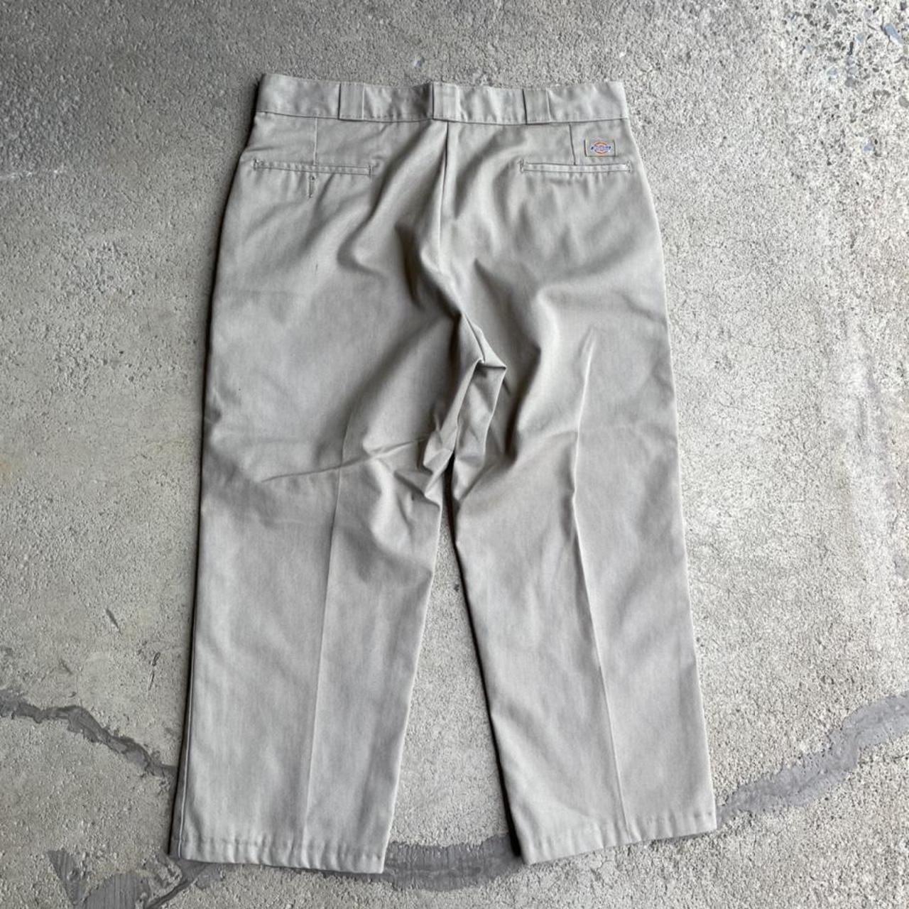 Vintage Dickies Tan Work Pants Good Overall Depop