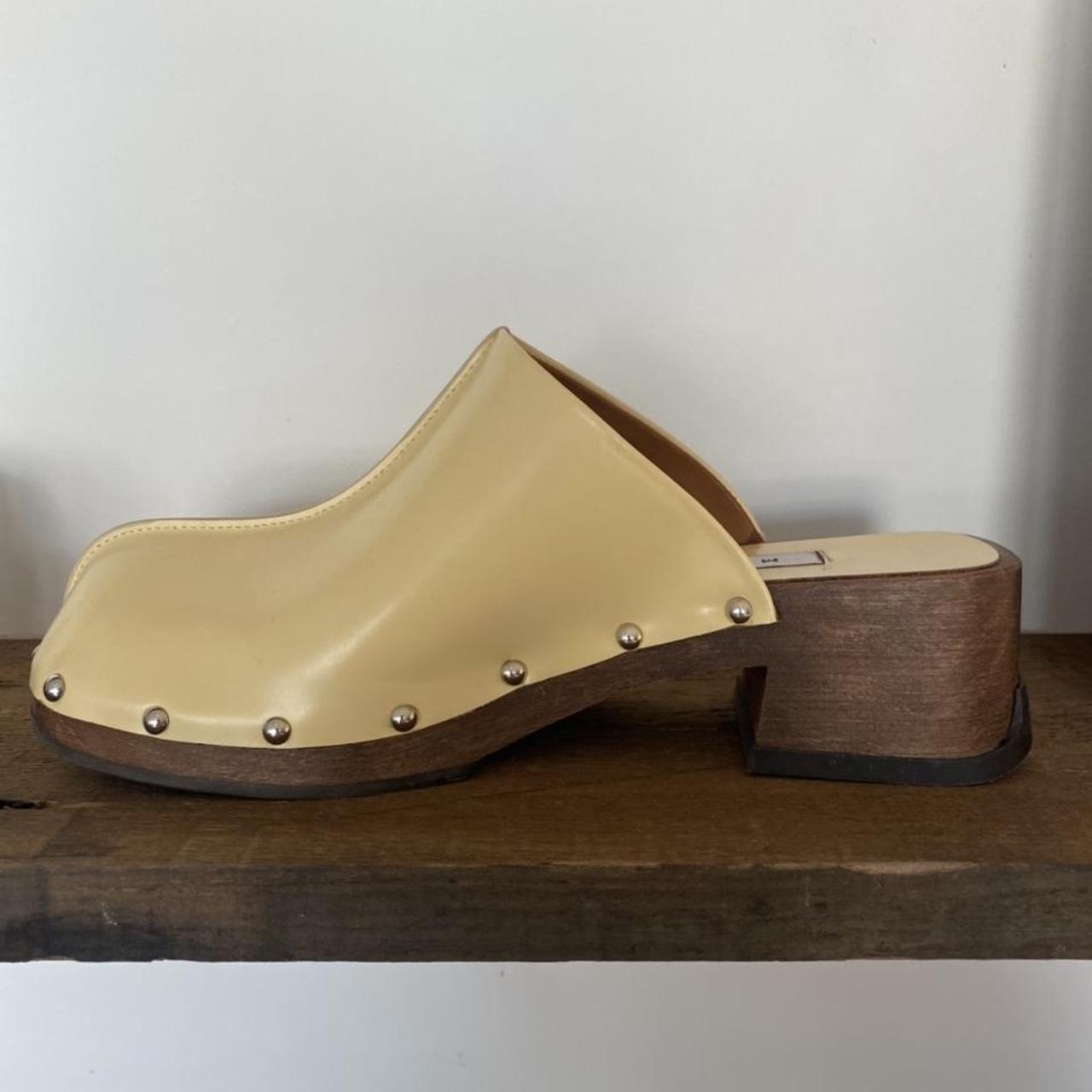 Miista Allison Cream Beige Clogs. Beautiful calf... - Depop