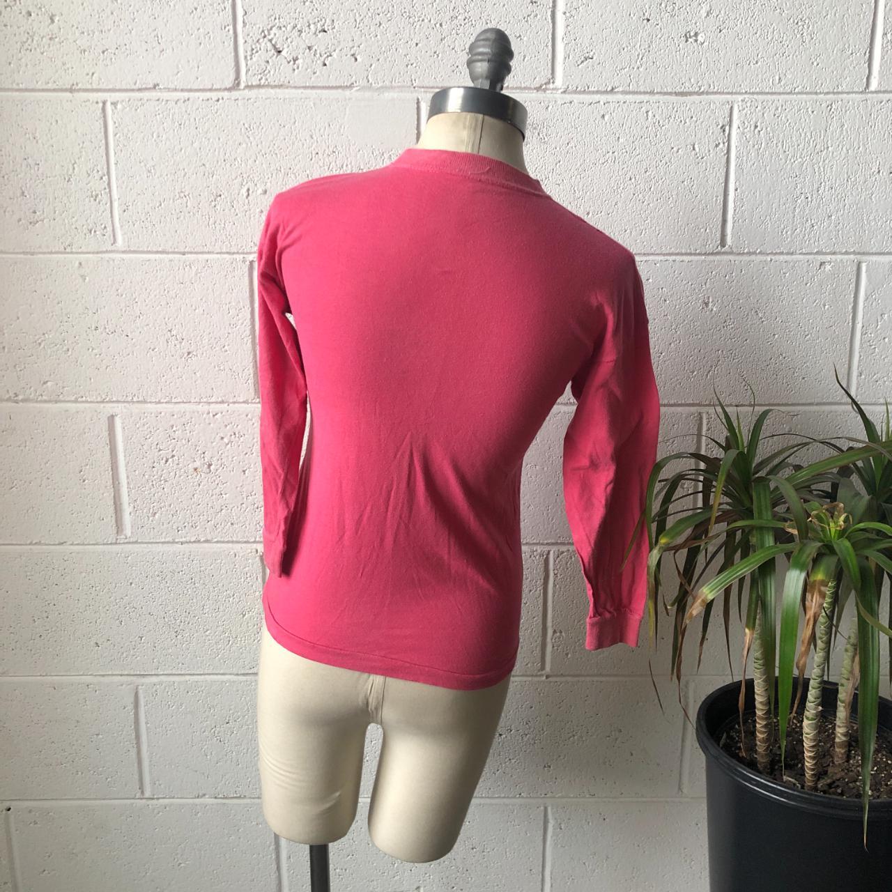 American Vintage Women's Pink T-shirt | Depop