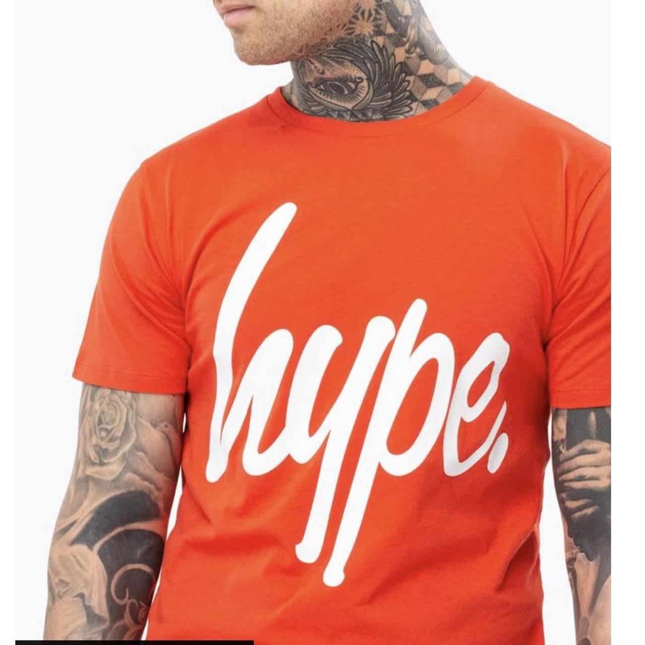 HYPE. Just hype red limited edition T-shirt BRAND... - Depop