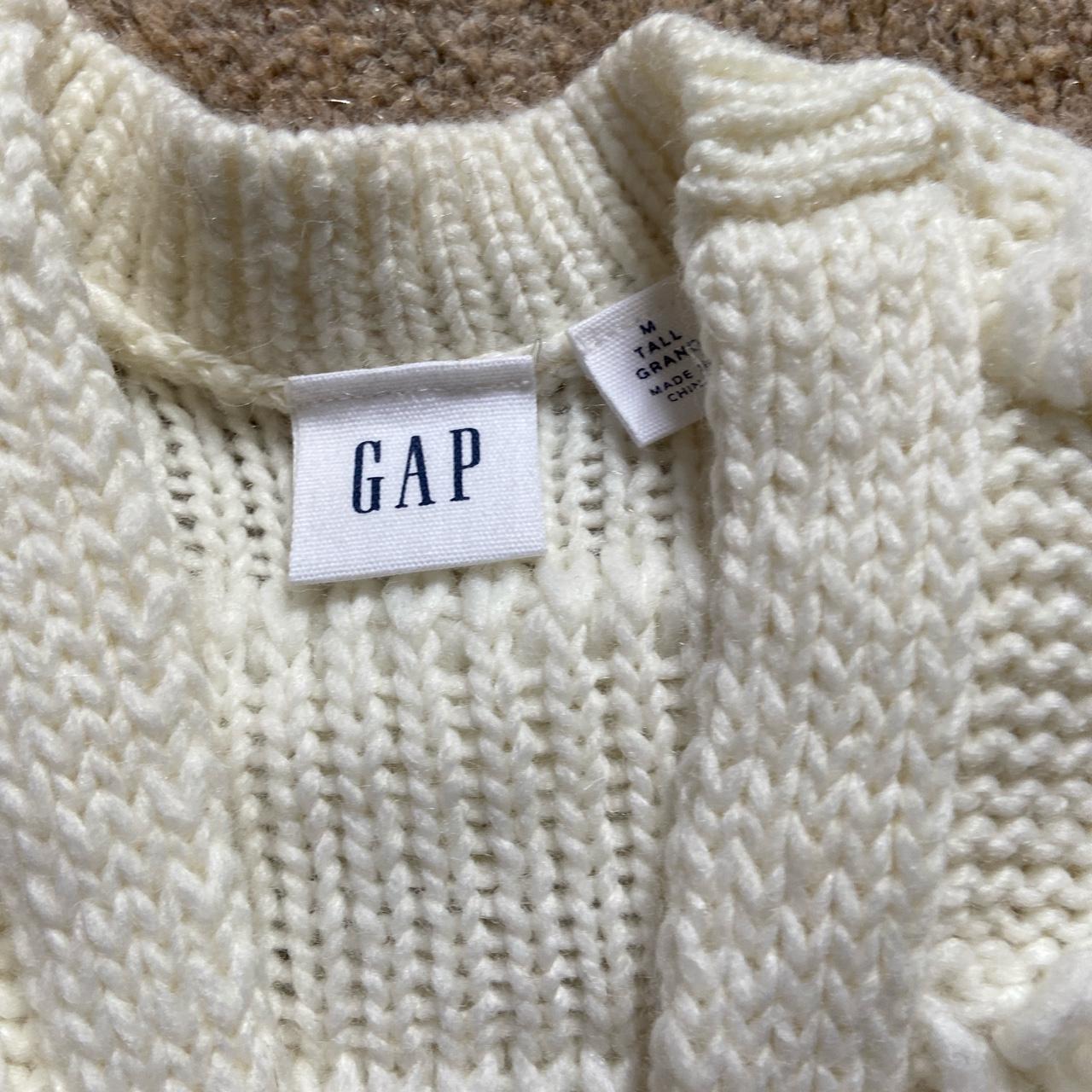 Gap Women's Cream Cardigan | Depop