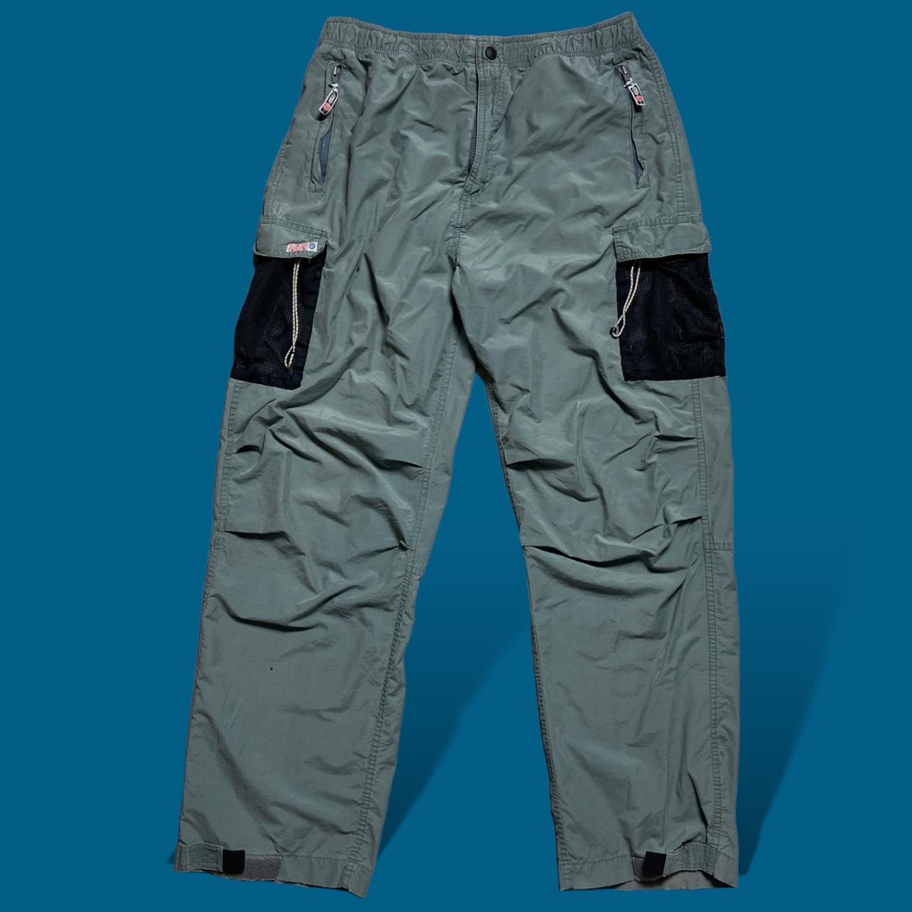 Vintage late 90s utility rave skater brand nylon... - Depop