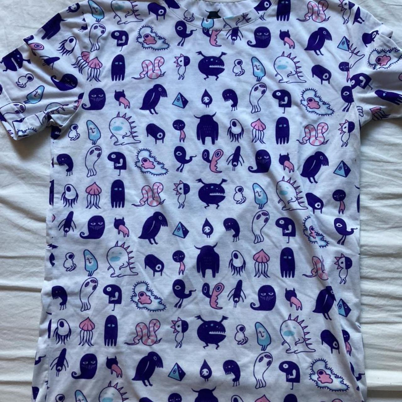 kinwamonster “monster commute” t-shirt 🖤 this is a... - Depop