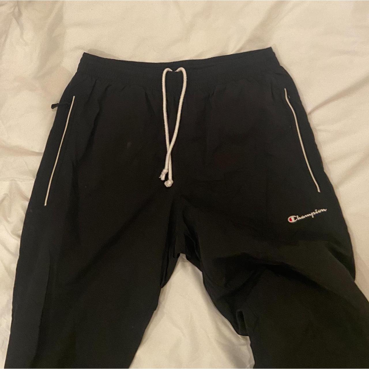 Vintage champion shell trackies/joggers Size large... - Depop