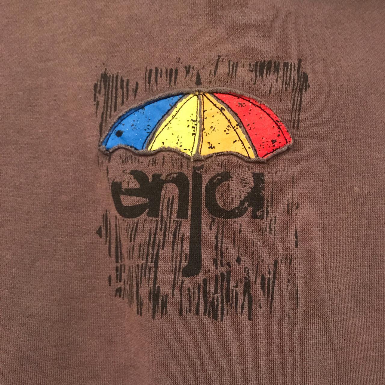 Vintage enjoi hoodie Rainbow umbrella hoodie Size... - Depop