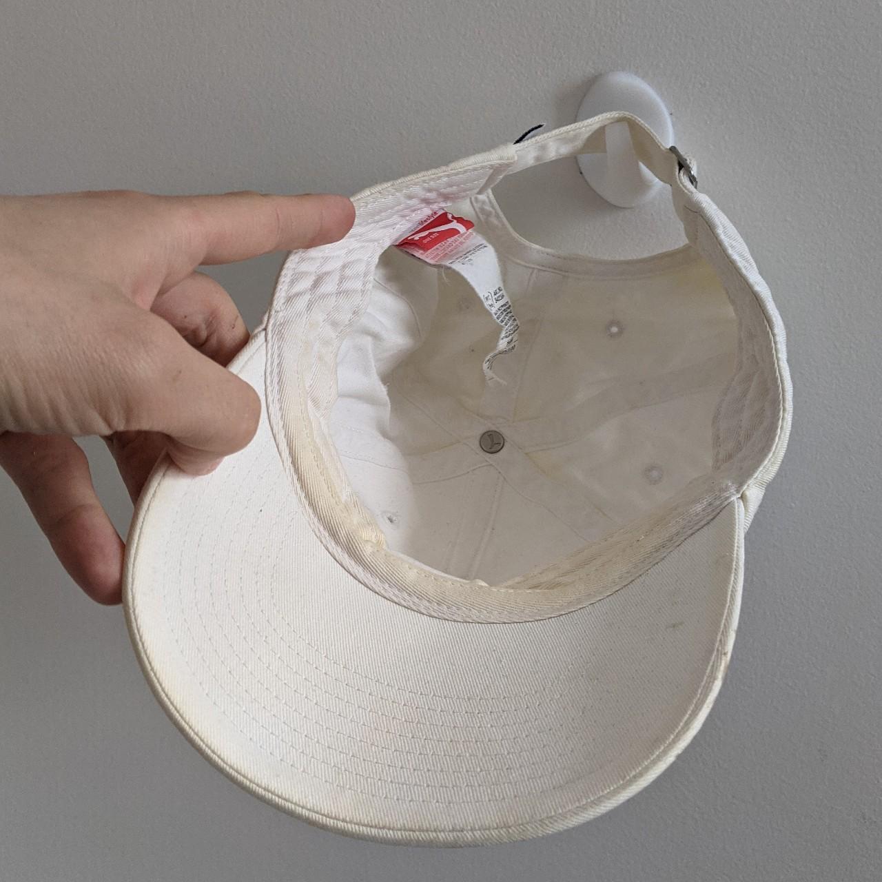 ☑️ Y2K Puma Crystal Logo Chic Dad Cap in White and... - Depop