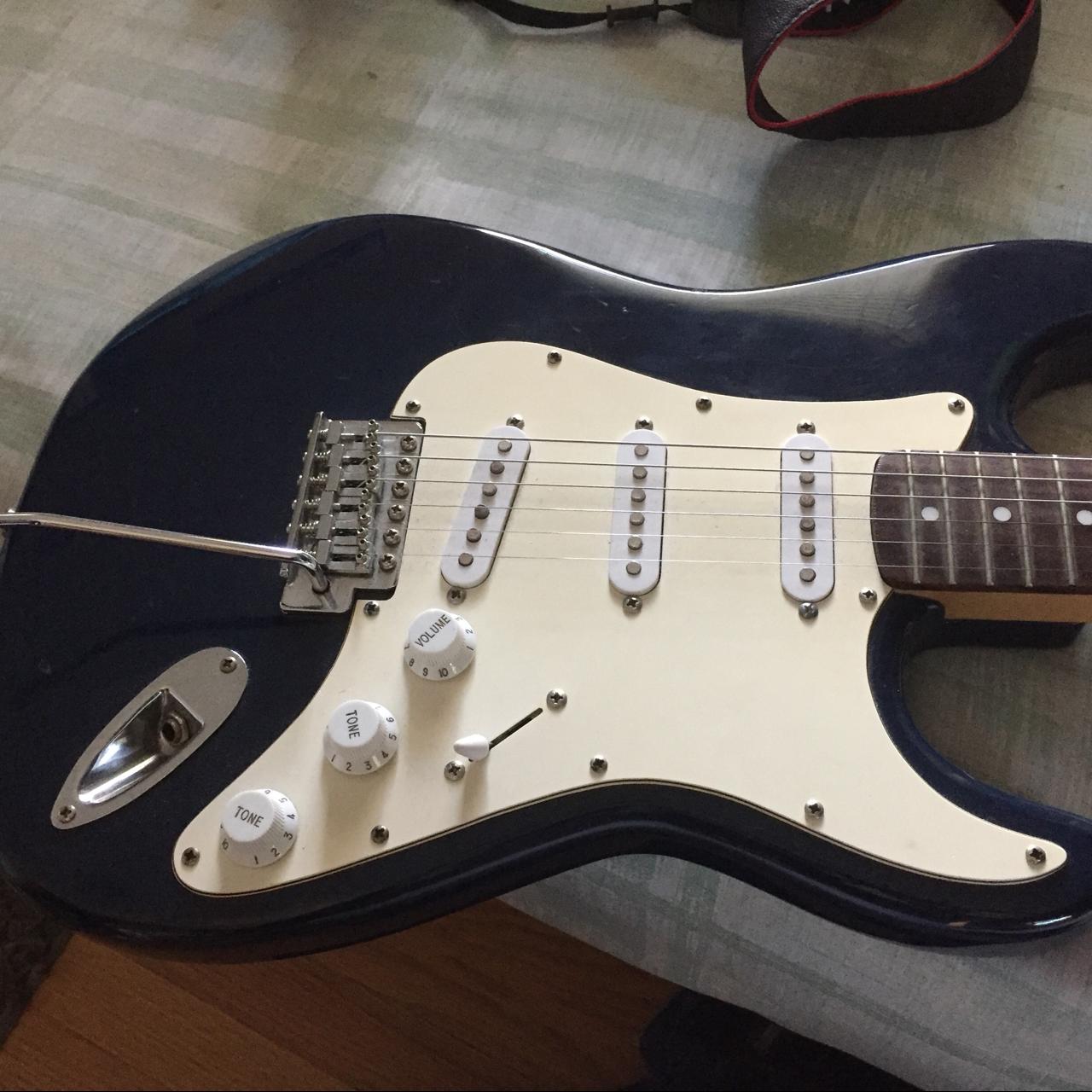 Fake fender startocaster with TEX MEX pick ups ,... - Depop