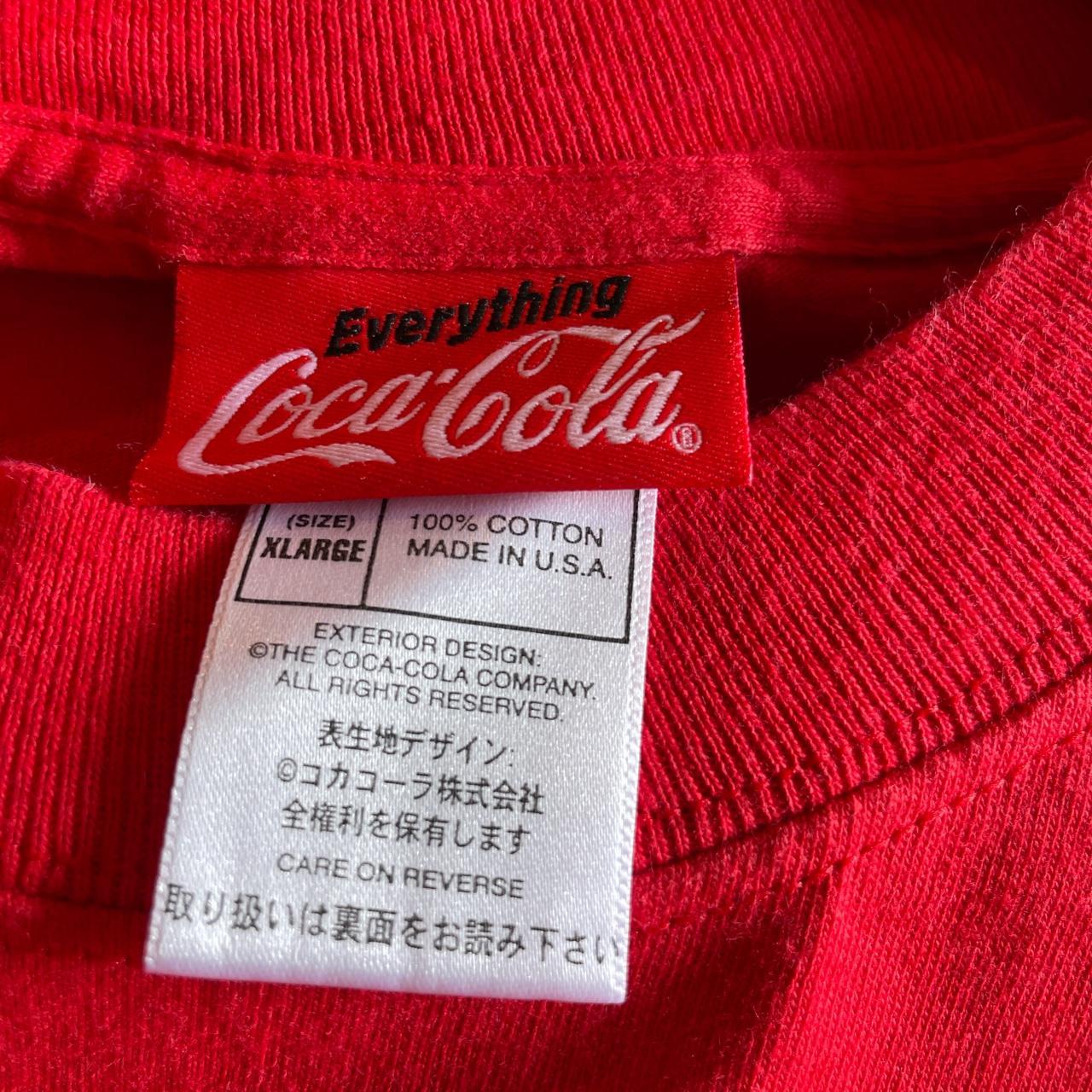 Coca-Cola Men's Red T-shirt | Depop