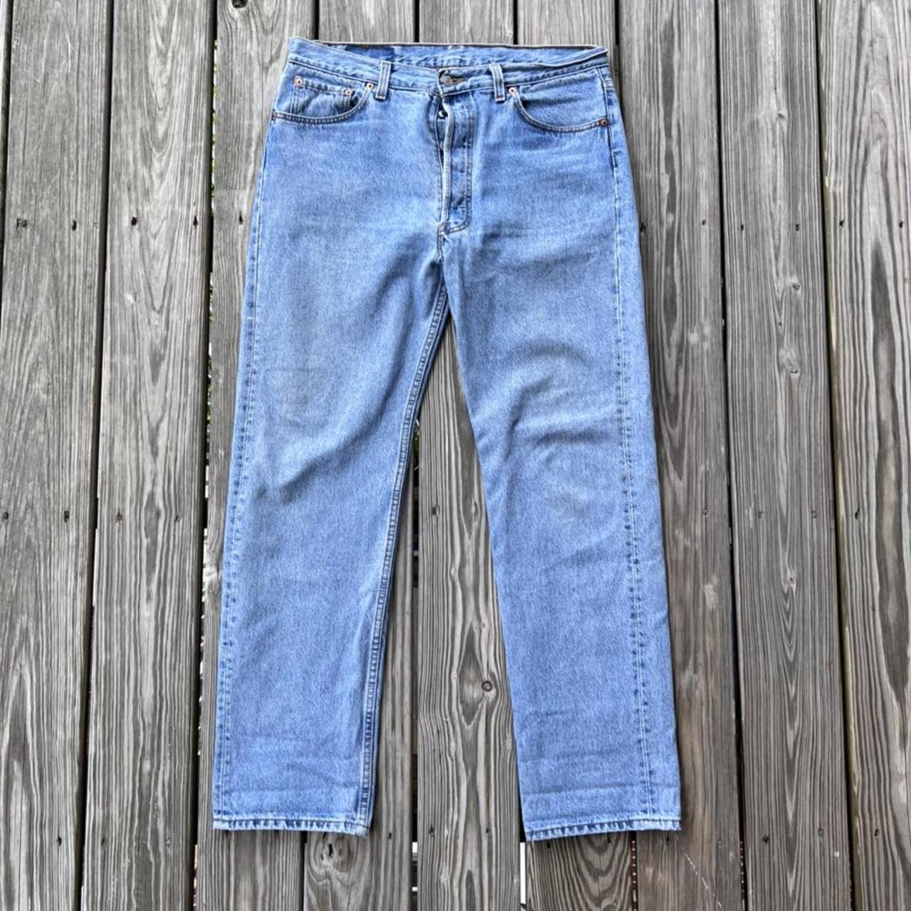 Vintage 80s 90s Levi 501 “Made in USA”... - Depop