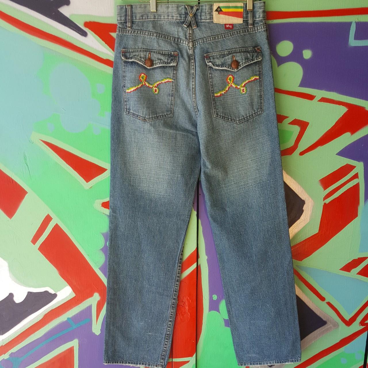 Vintage LRG Lifted Research Group Denim Jeans Loose... | Depop