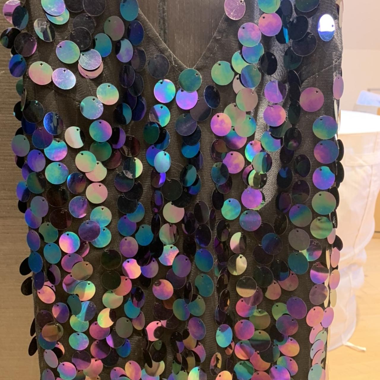 Motel rocks XS sequin dress The discolouration on... - Depop