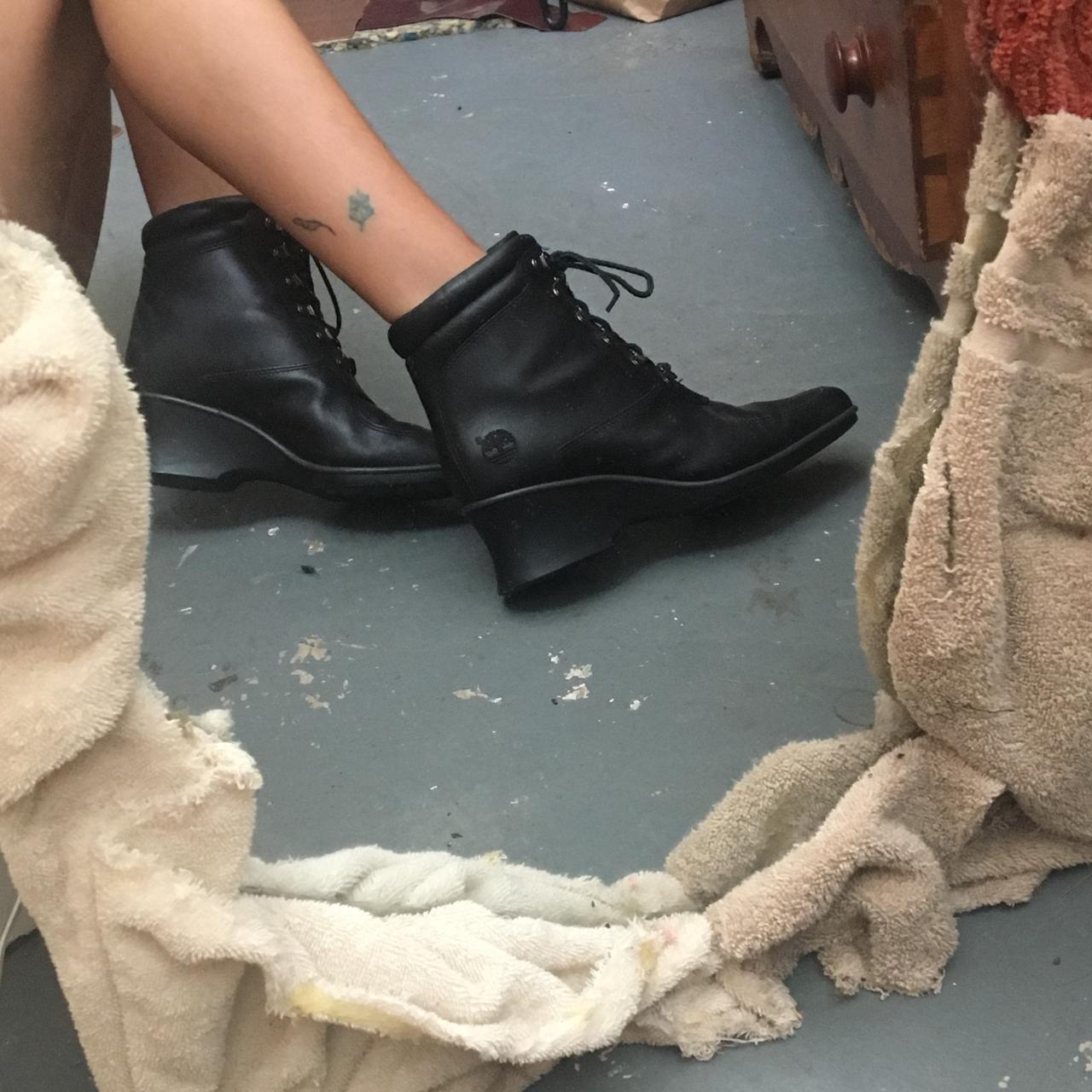 SQUARE TOE, FUNKy CHUNKy TIMBS Have you ever seen... - Depop