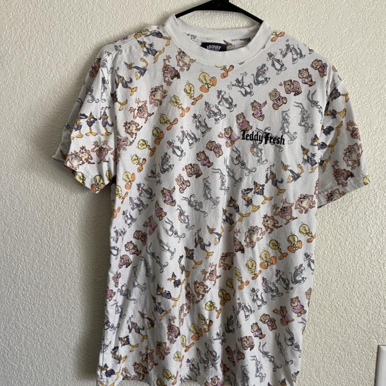 Teddy fresh Looney Tunes Collab 🐰🐻 Size - xs... | Depop