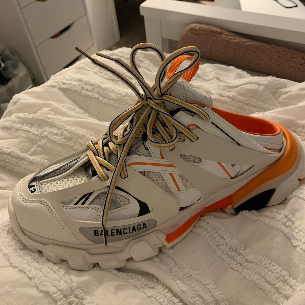 Authentic Balenciga track mule size 43, never worn... - Depop