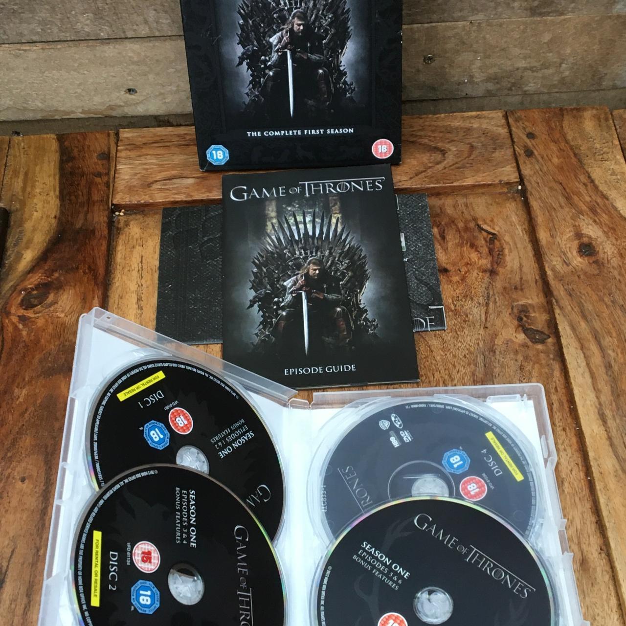 Game Of Thrones The Complete First Season DVD box... - Depop