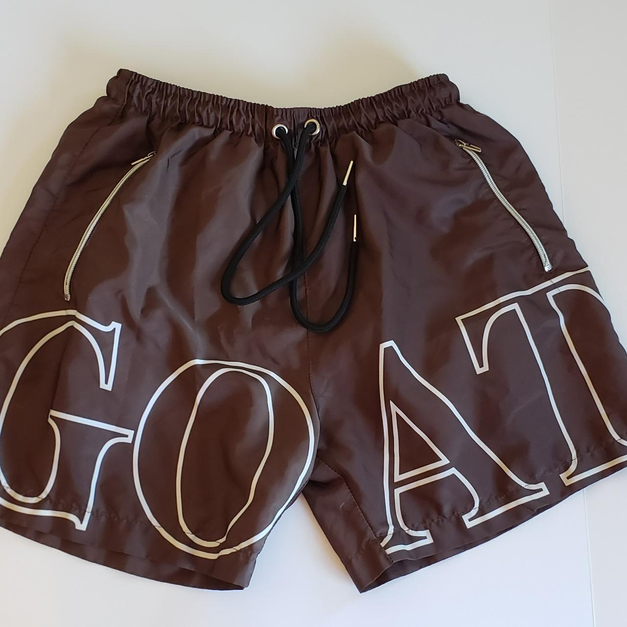 Sneak Gallery GOAT Logo Track Short Size Small Great... - Depop