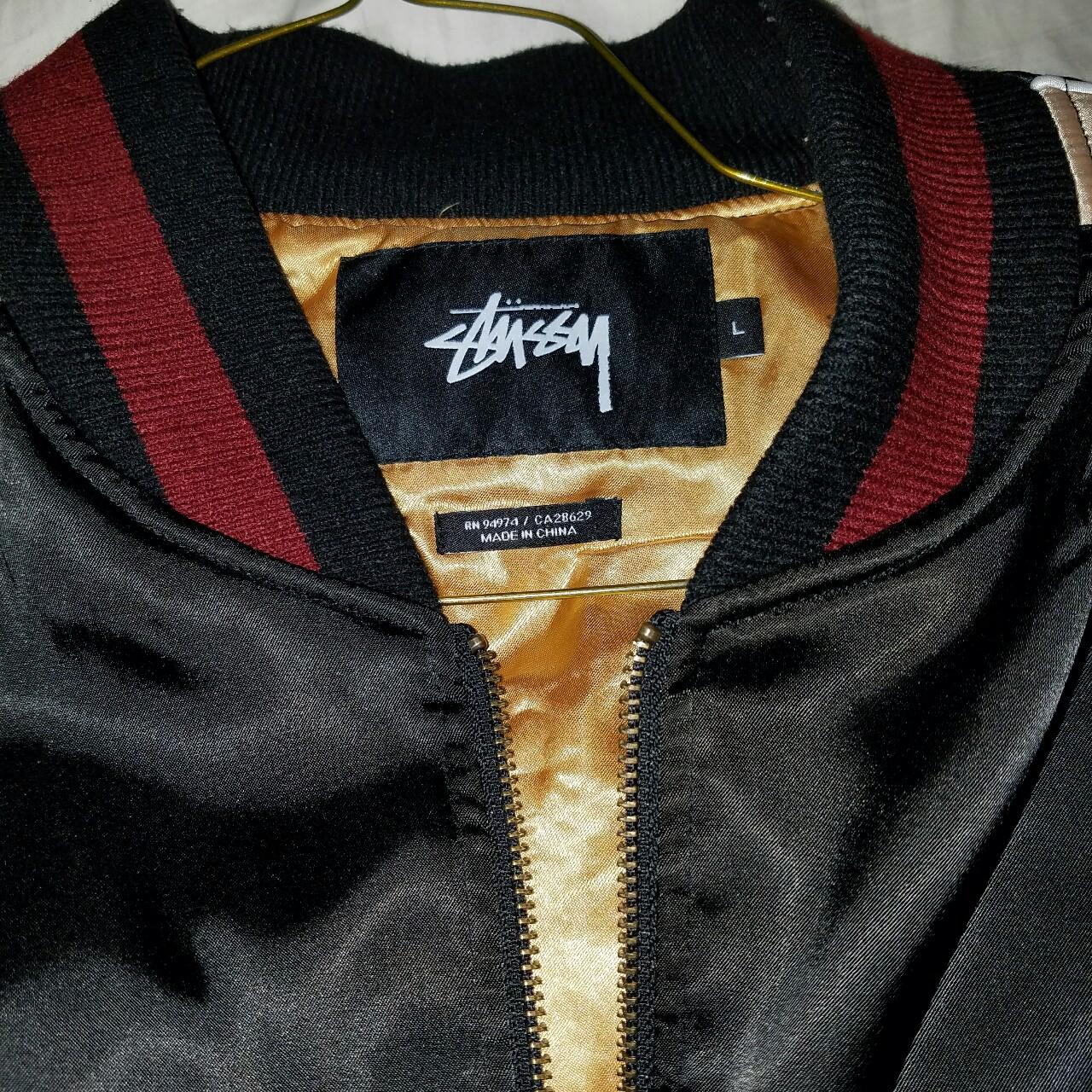 Stussy souvenir jacket Solid 9/10 Condition Only... - Depop