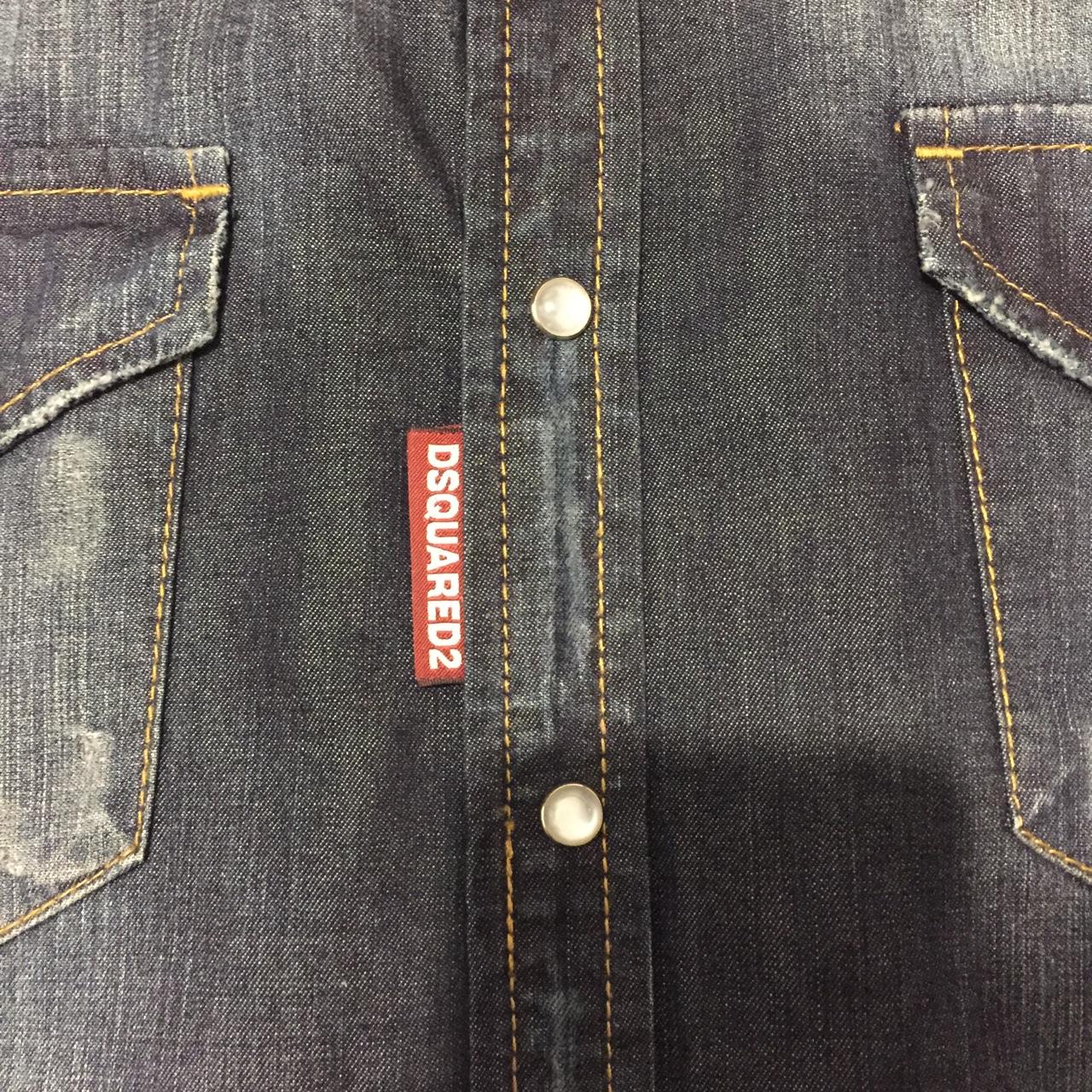 Men's dsquared denim shirt RRP £390 - Depop