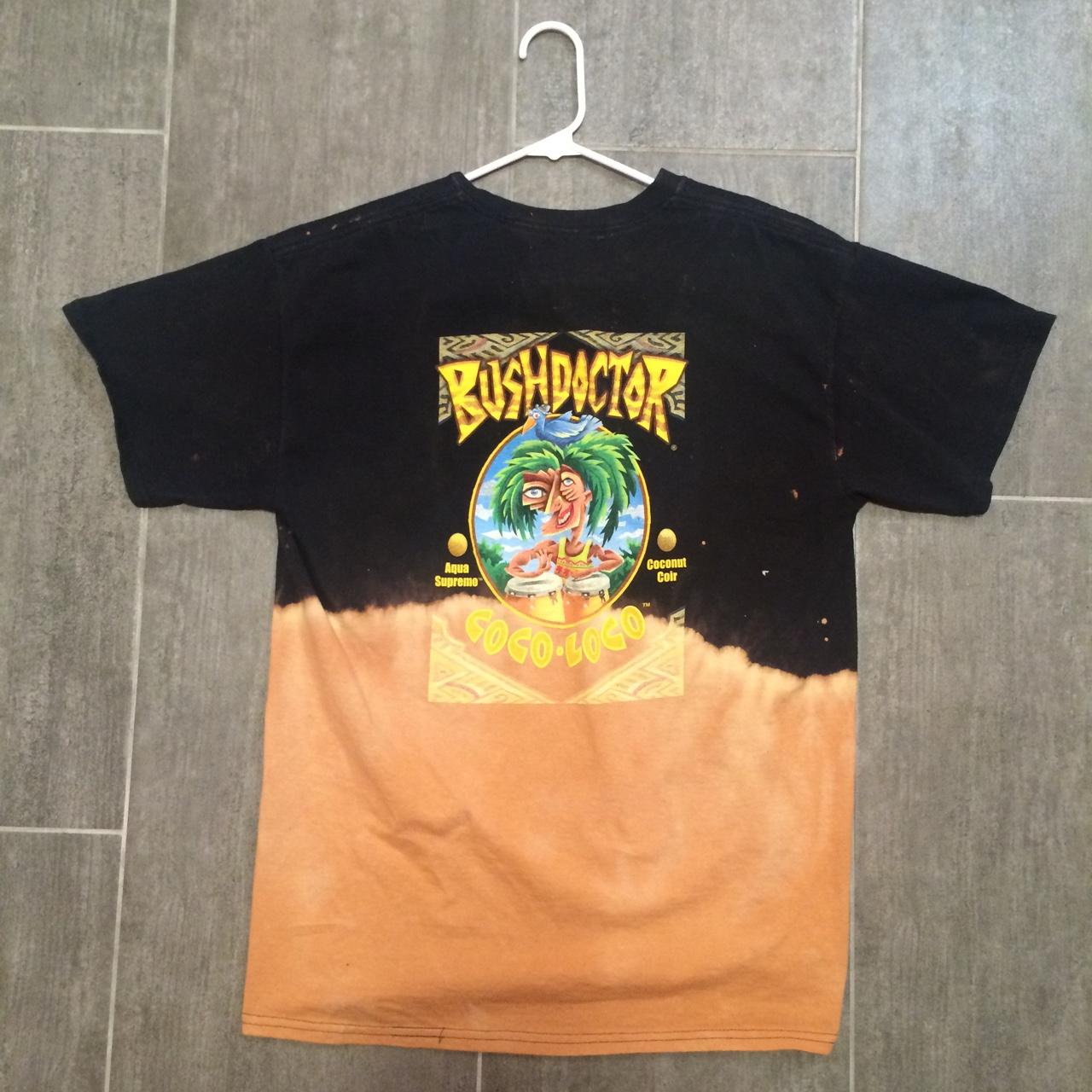 Fox Farm Bleach washed T-shirt - Depop