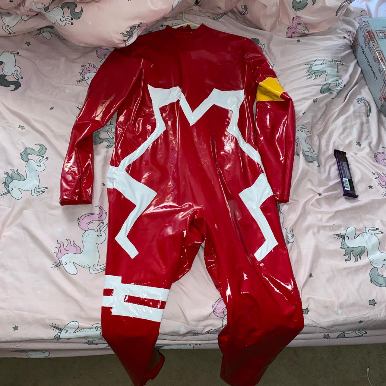Zero two pvc cosplay leg to have a cut but easy to... - Depop