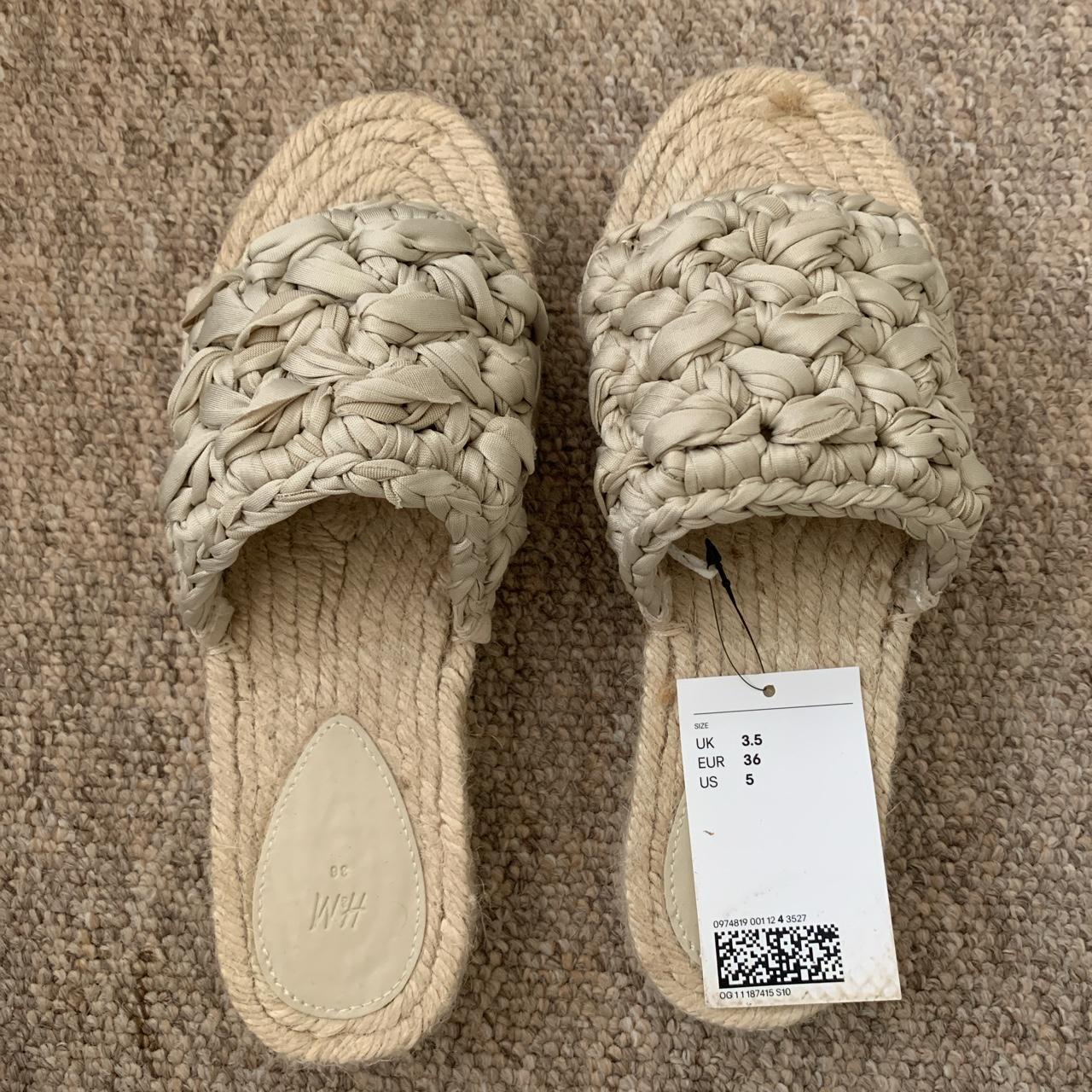 Never worn, platform sandals - Depop