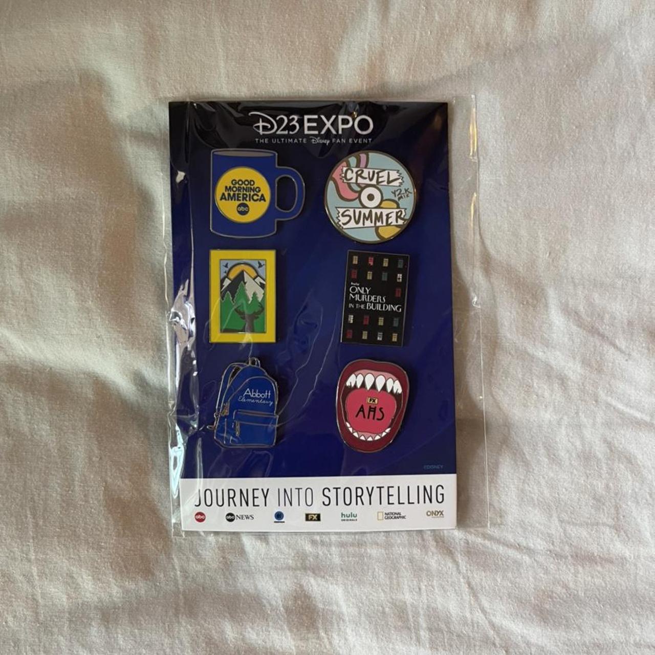 D23 Expo 2022 Hulu pin set. This pin set was... - Depop