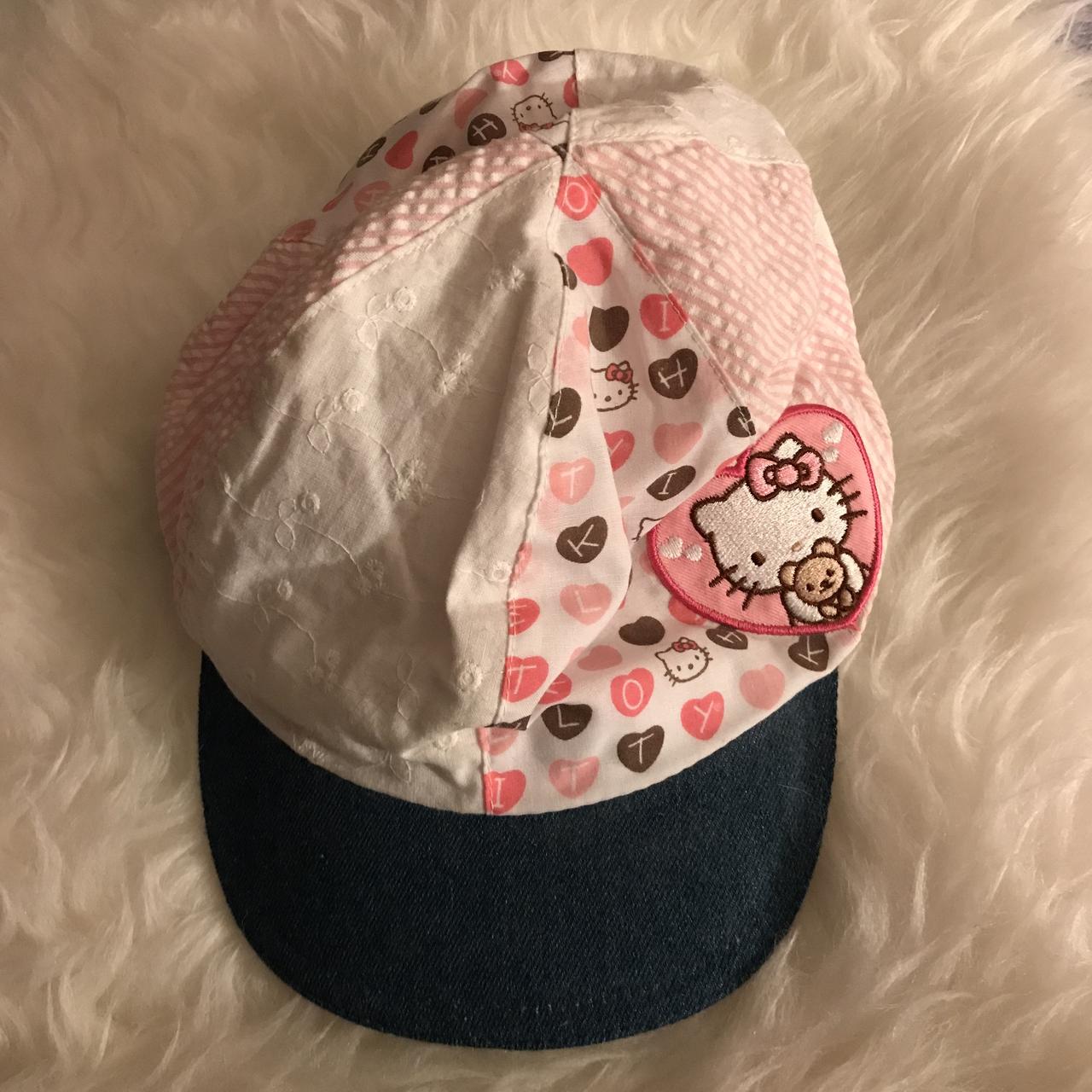 Sanrio Hello Kitty beret cap. Best fits size small.... - Depop