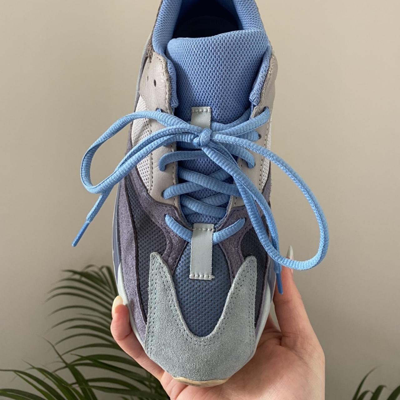 Yeezy Boost 700 V2 “Carbon Blue” Worn twice Come... - Depop