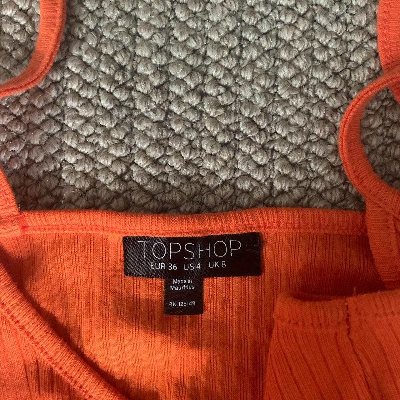 The nicest orange top shop best crop top- perfect... - Depop
