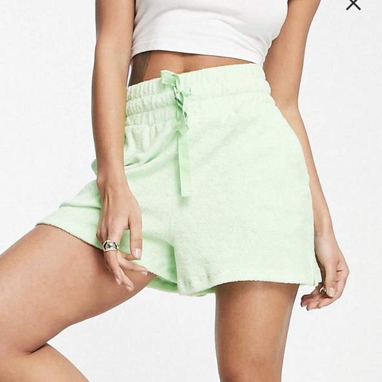 ASOS Women's Green Shorts | Depop