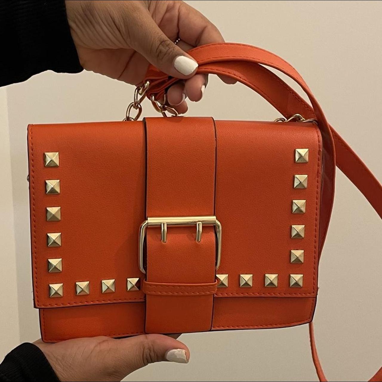 Beautiful orange cross-body bag Fairly new... - Depop