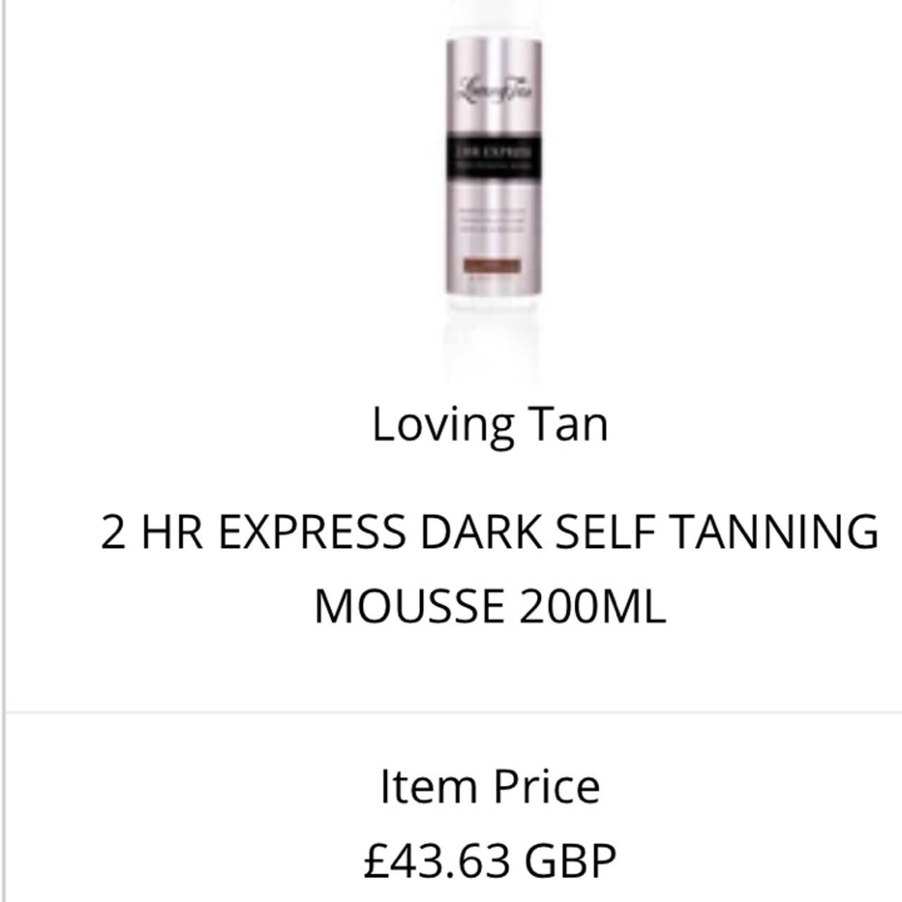 NOT SELLING Looking for loving tan 2hr express tan... - Depop