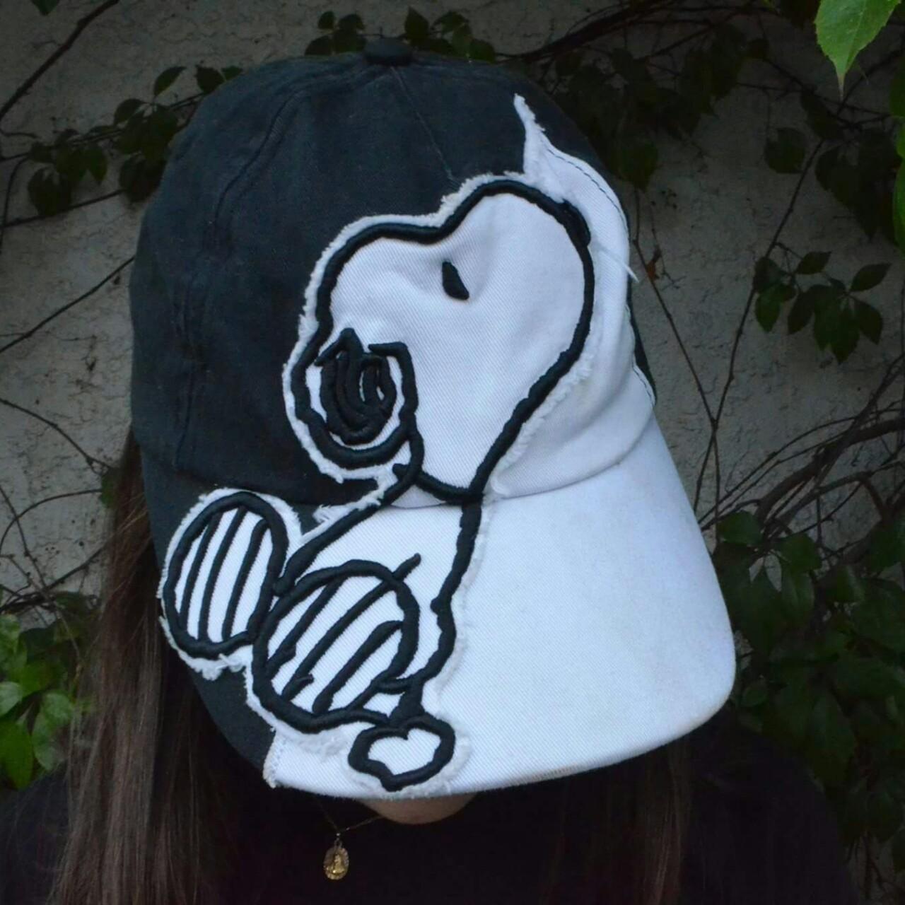 Black and white rad Snoopy baseball cap😎 great... - Depop
