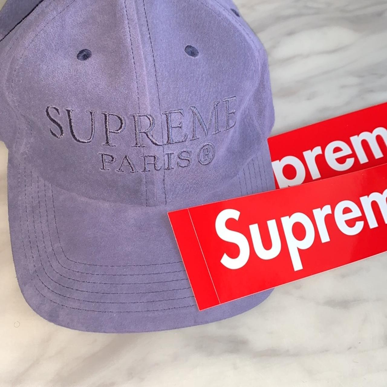 Supreme, SS20, Suede 6-panel cap- naive, week 10,... - Depop