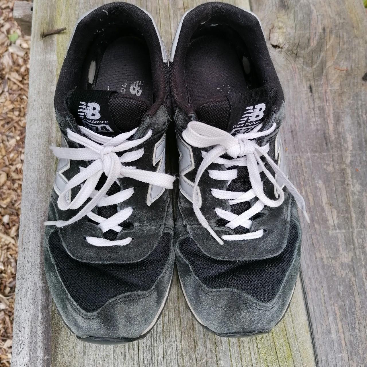 Well worn New Balance trainers. Still got plenty of... - Depop