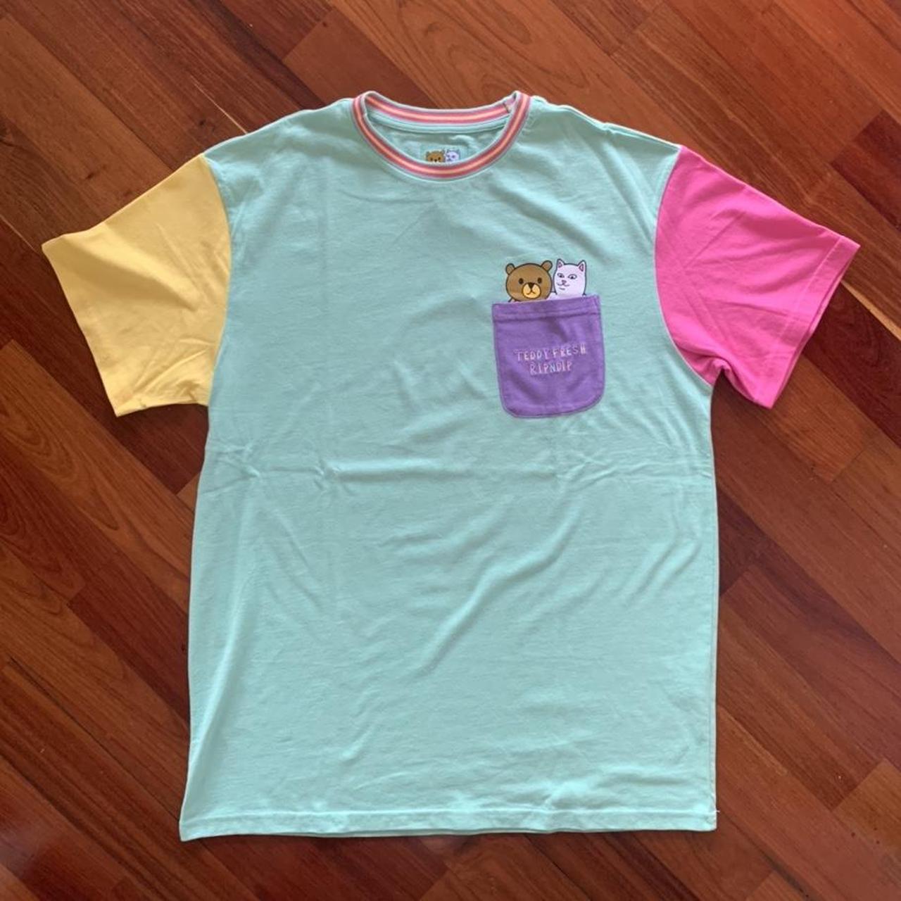 RIPNDIP x TEDDY FRESH T SHIRT SIZE LARGE STILL WITH... - Depop