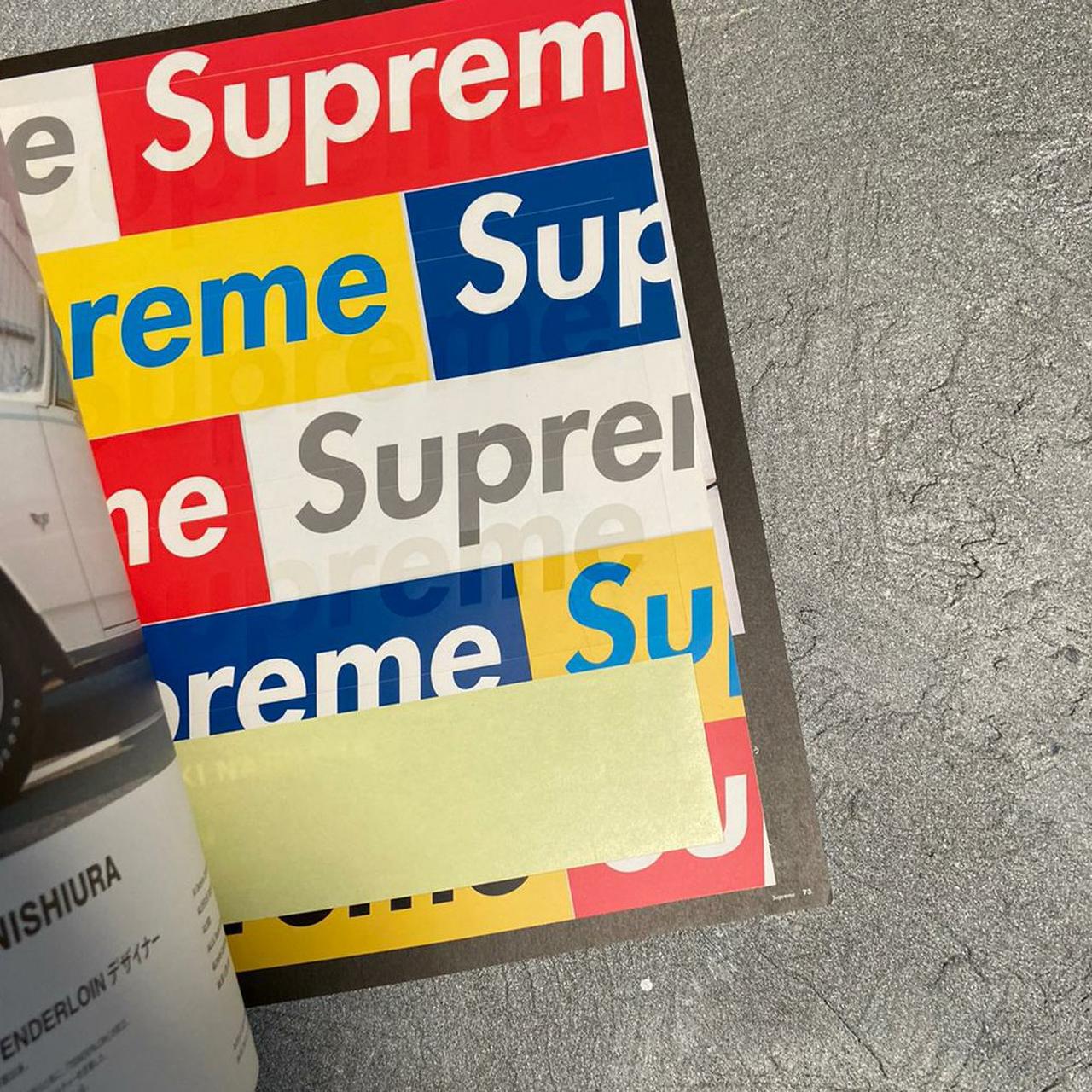 Supreme Magazine Vol 6 Cover Photo Of Vincent Gallo... - Depop