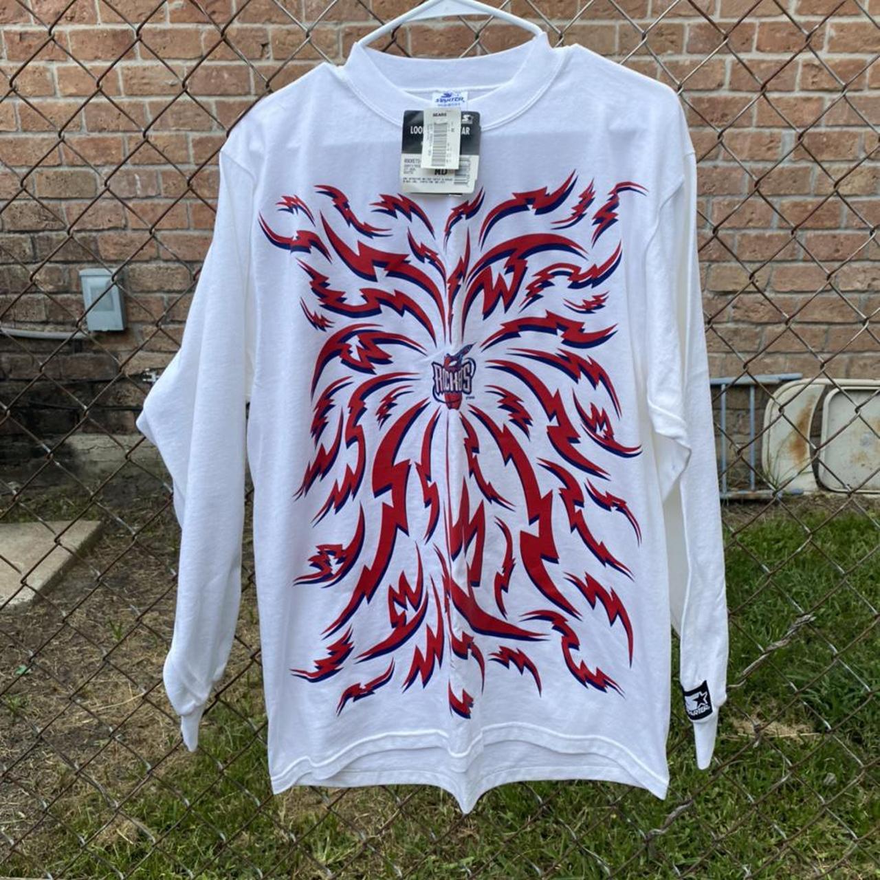 Brand new Houston Rockets tattoo long sleeve with... - Depop