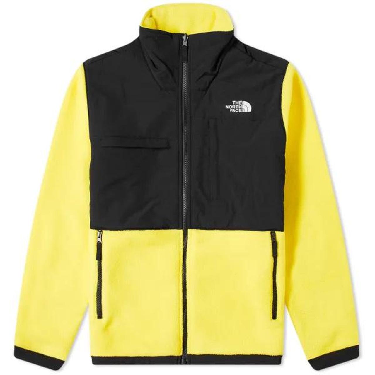 Selling TNF the north face Denali fleece in Lemon... - Depop