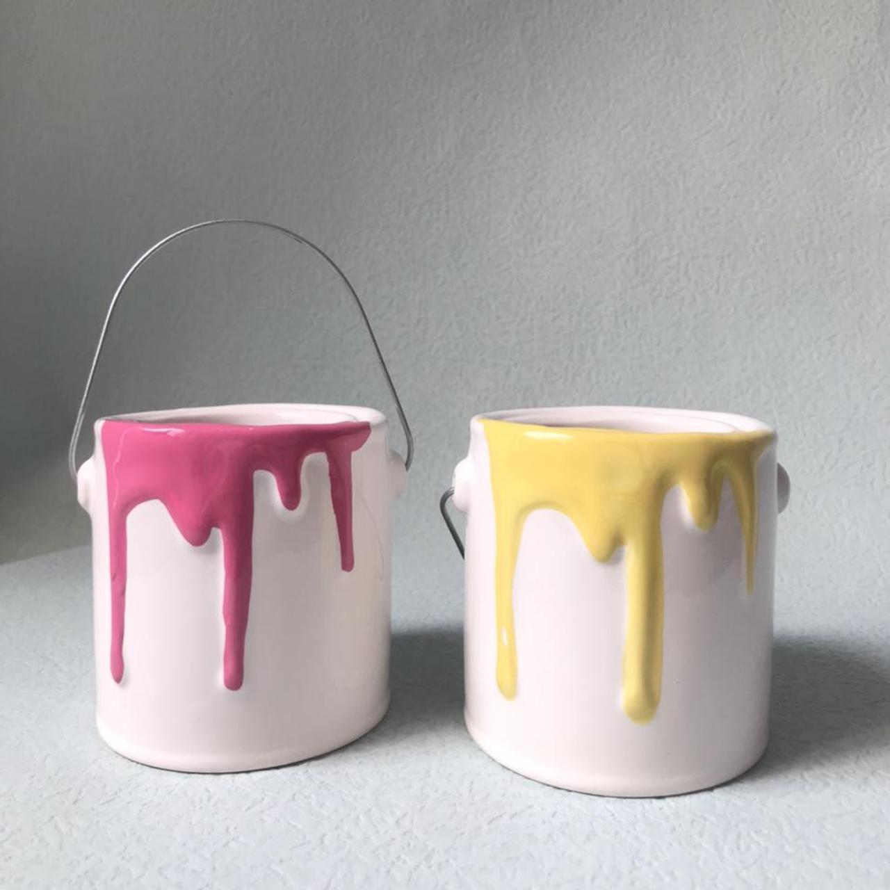🎨 Ceramic dripping paint cans Origin : US / China 8... - Depop
