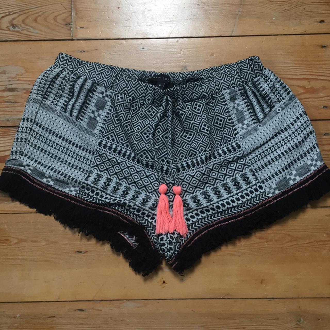 Beautiful woven Aztec pattern summer shorts, with... - Depop