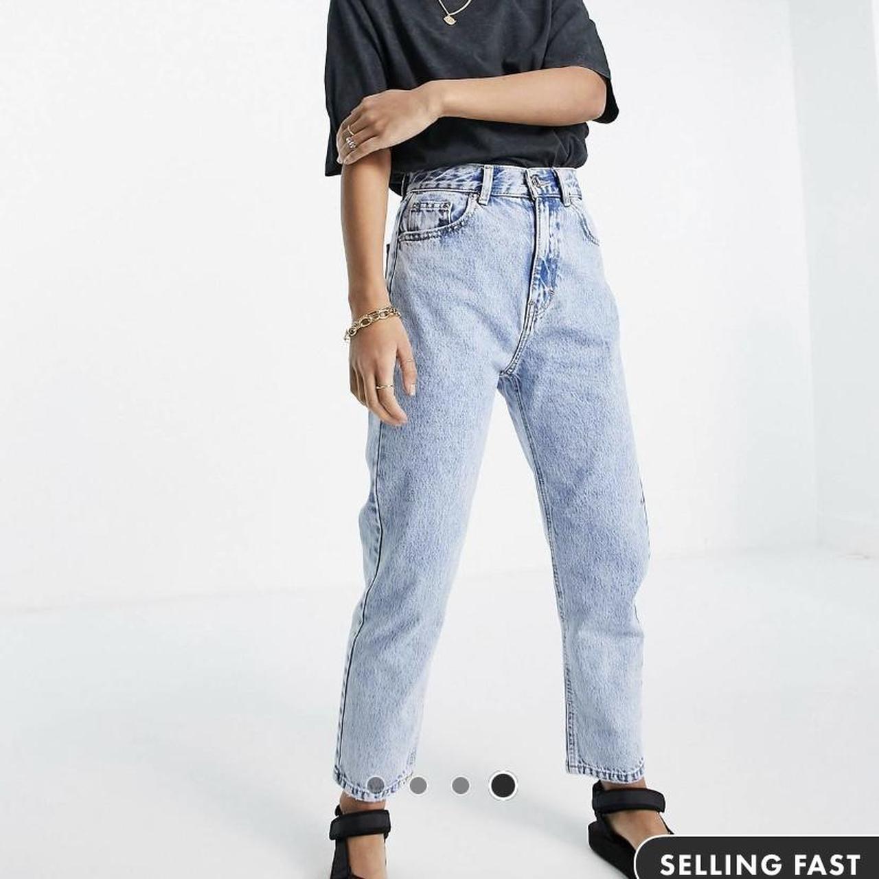 Pull and bear blue mom jeans, Would best fit an 8-10 - Depop