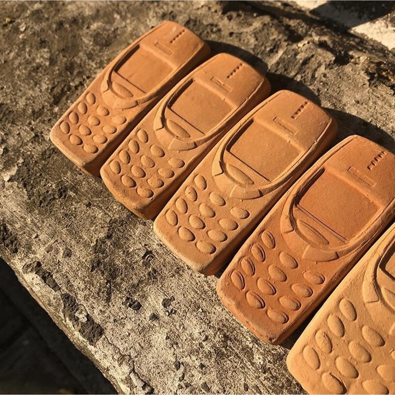 Nokia Brick phone Sculpture made by me. Three part... - Depop