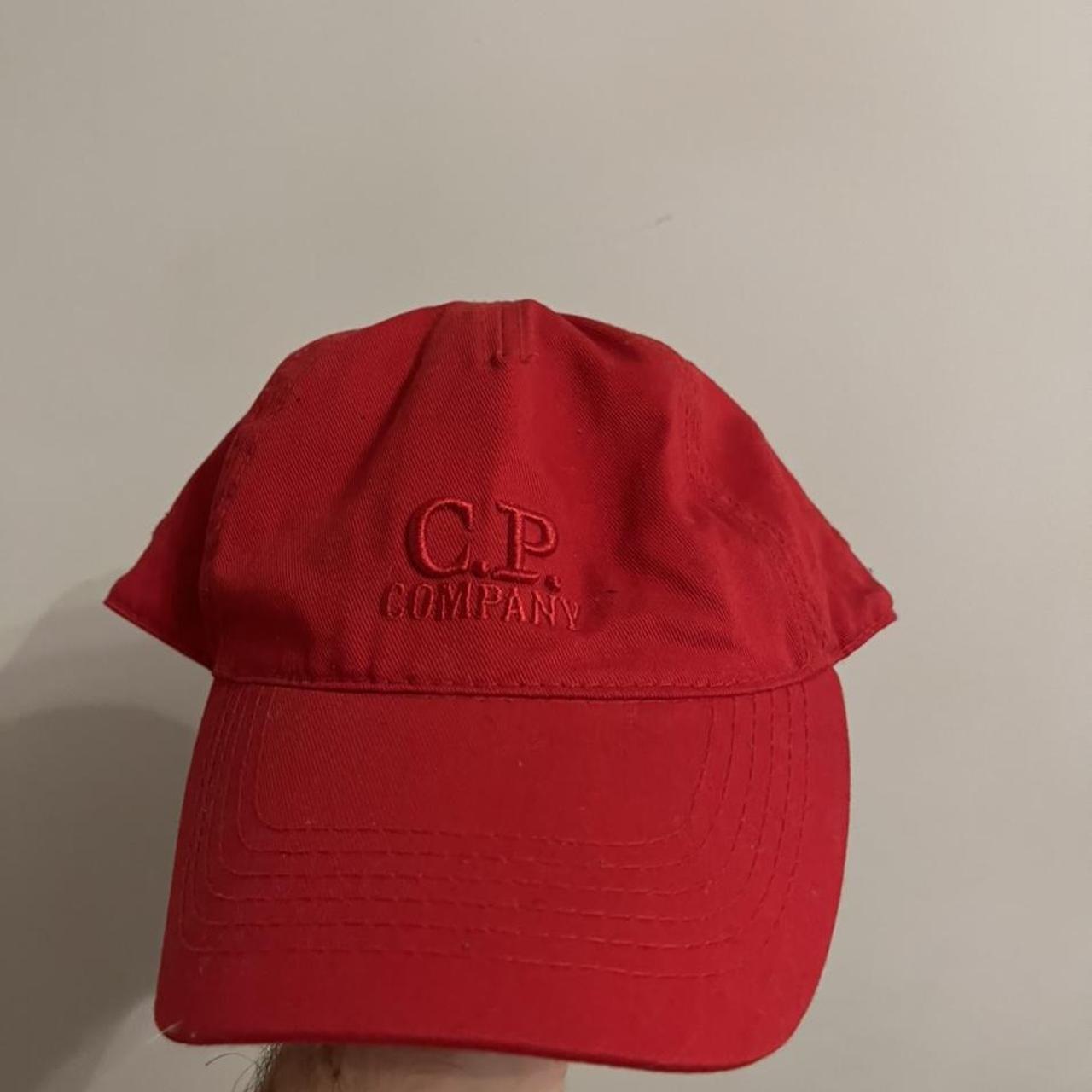 CP Company Men's Red Hat | Depop