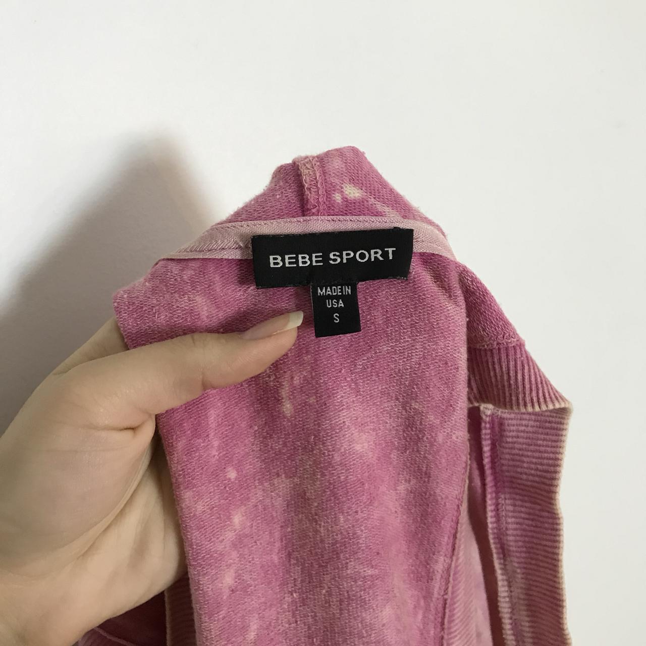 Amazing baby pink bebe sport romper from the early... - Depop